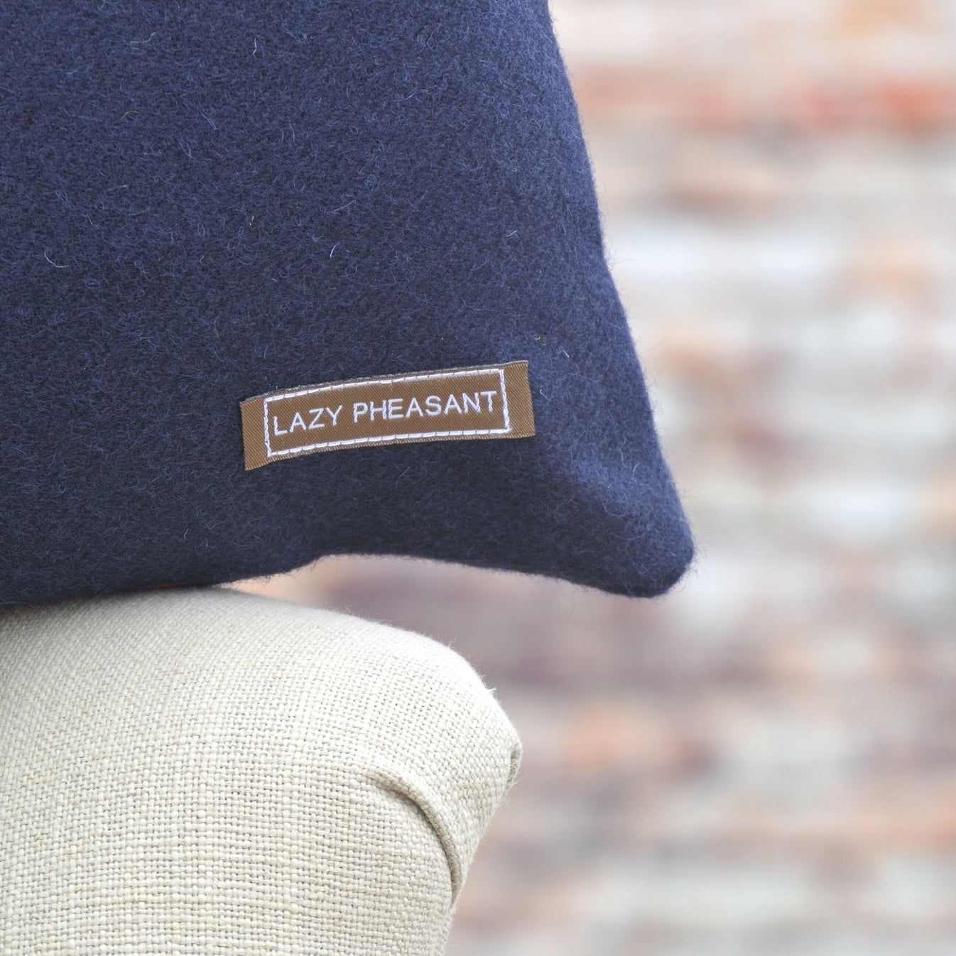 French Flag Cushion - 100% Luxury Wool - Handmade in Scotland – LAZY ...