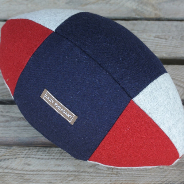 Rugby Ball Cushion - Rugby Union Jack - Rugby Gifts – LAZY PHEASANT