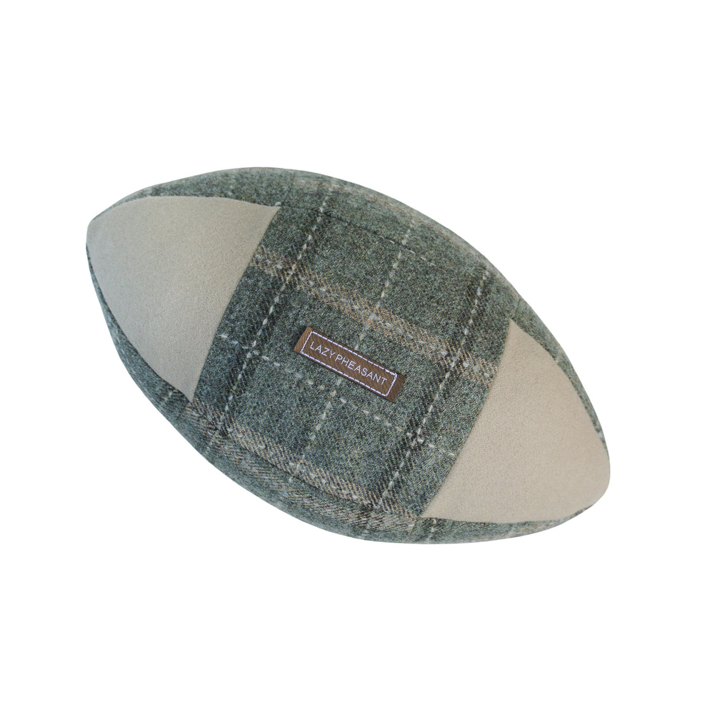 Rugby Ball Cushion - Mulberry Home - Rugby Gifts – LAZY PHEASANT